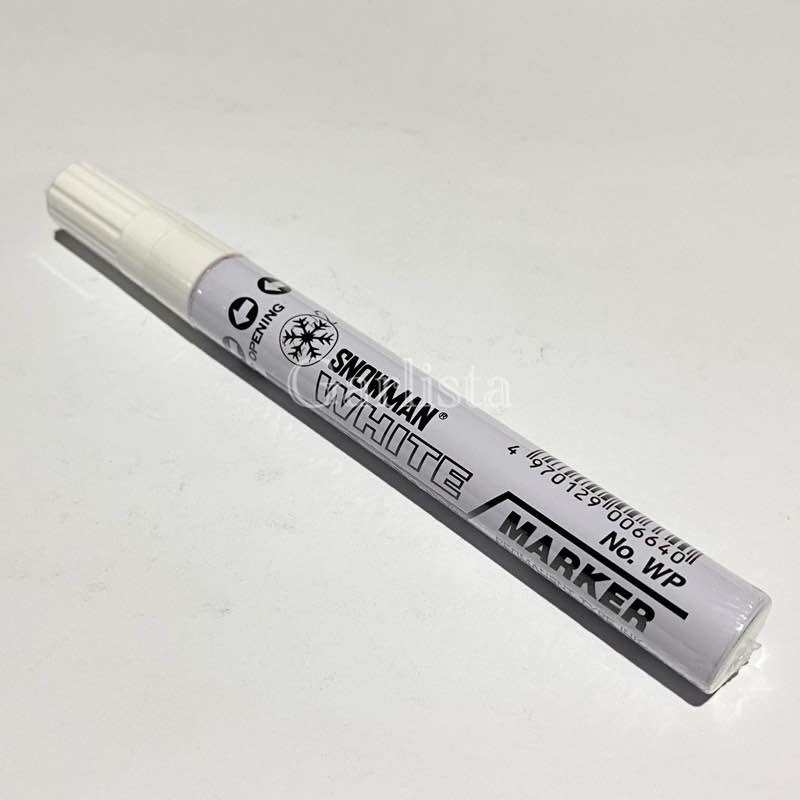 Snowman White Marker / Spidol Putih Snowman | Lazada Indonesia