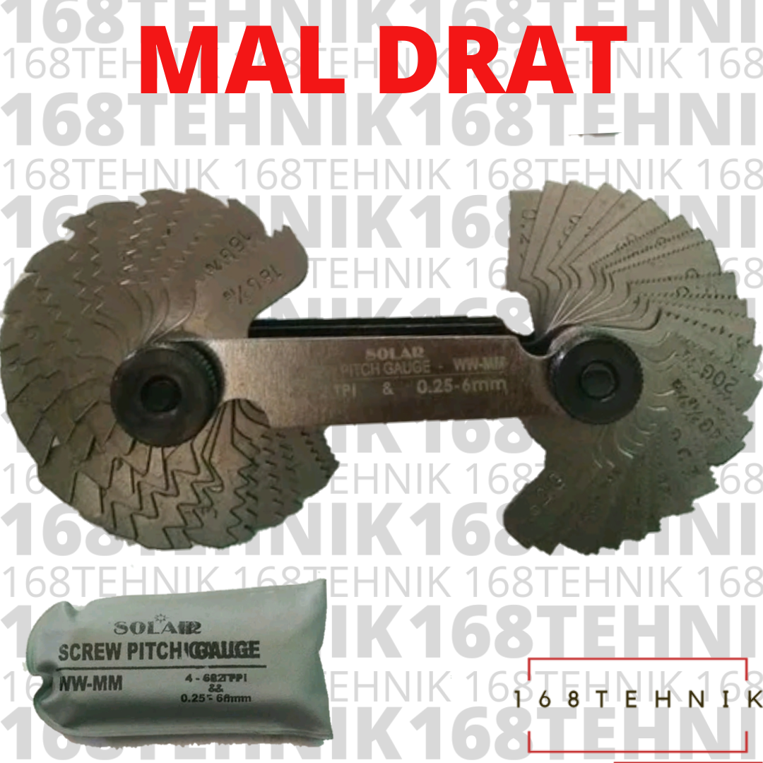 MALDRAT - MAL DRAT - SCREW PITCH GAUGE - MALLDRAT SOLAR - MALL ULIR ...