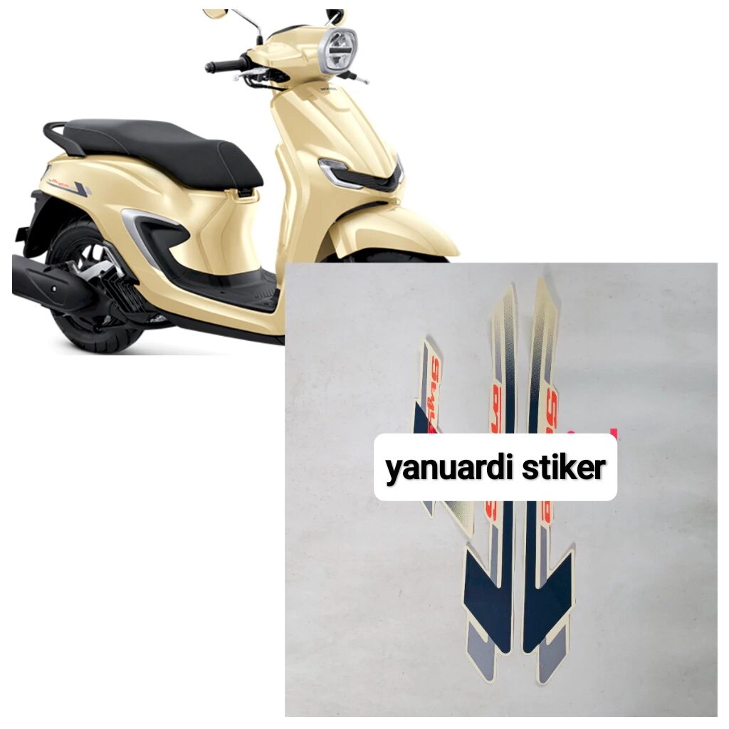 STRIPING LIST STIKER HONDA STYLO 160 TAHUN 2024 NEW TERBARU STYLO 2024 ...