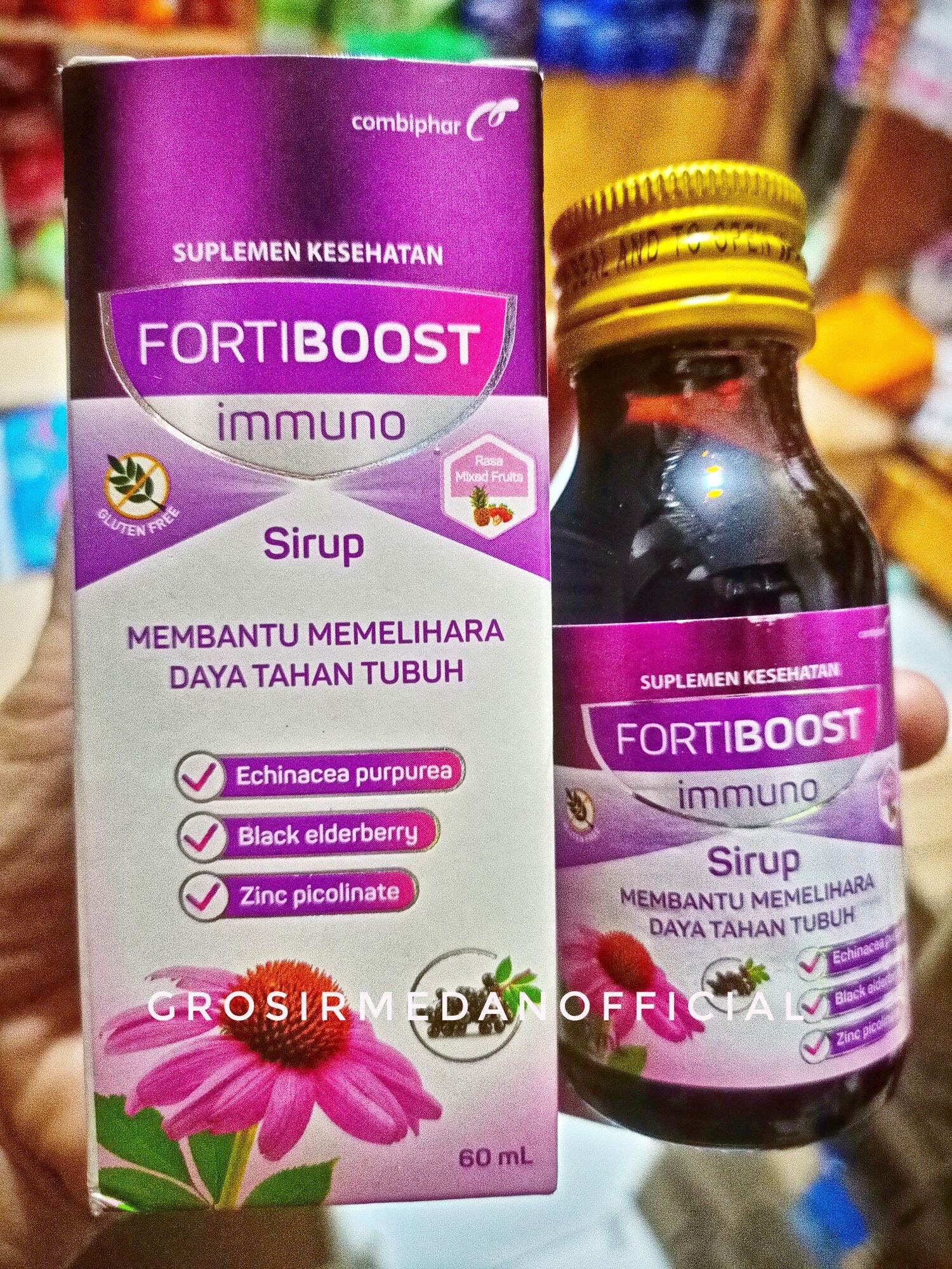 FORTIBOOST SYRUP 60 ML - MEMBANTU MEMELIHARA DAYA TAHAN TUBUH | Lazada ...
