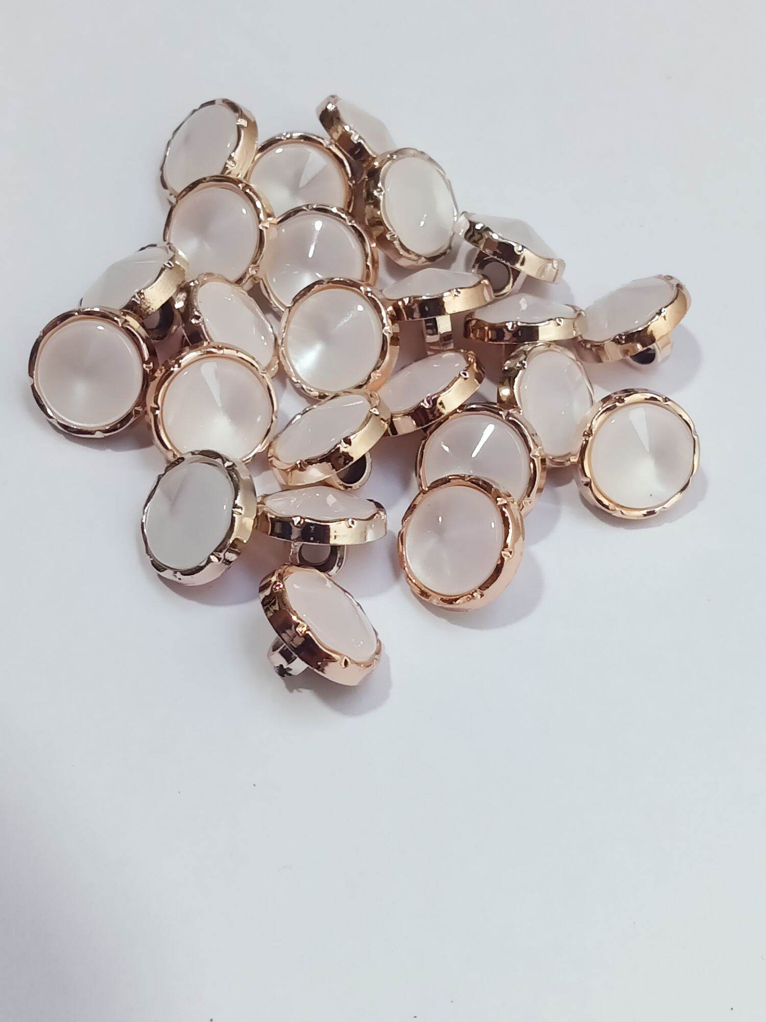 COD Isi 100 pcs Diameter 13 mm - Kancing Baju Mutiara Krucut - Kancing ...