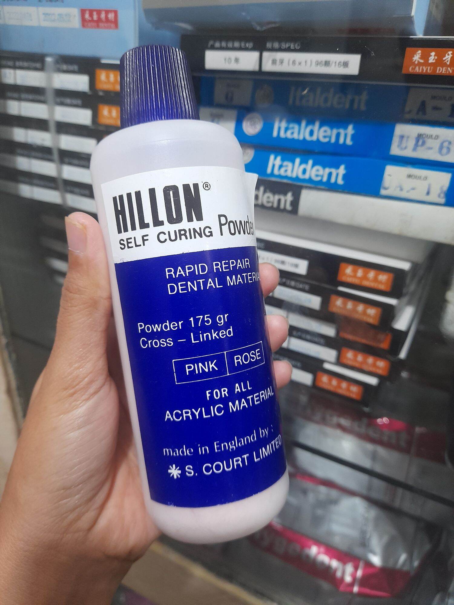 Hillon/bahan gigi palsu atau bubuk gigi palsu | Lazada Indonesia