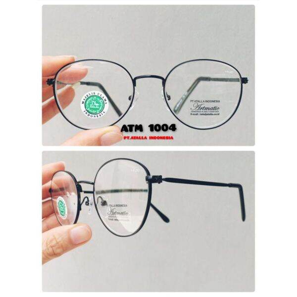 DYTRA / Kacamata Baca ( + ) Rabun Dekat Model Terbaru Frame Besi ATM ...
