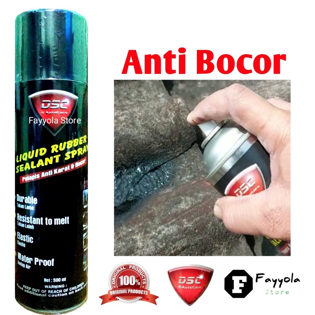 ANTI BOCOR BUAT ATAP /RUBBER SEALANT DSC /BUAT DINDING RETAK /TALANG ...