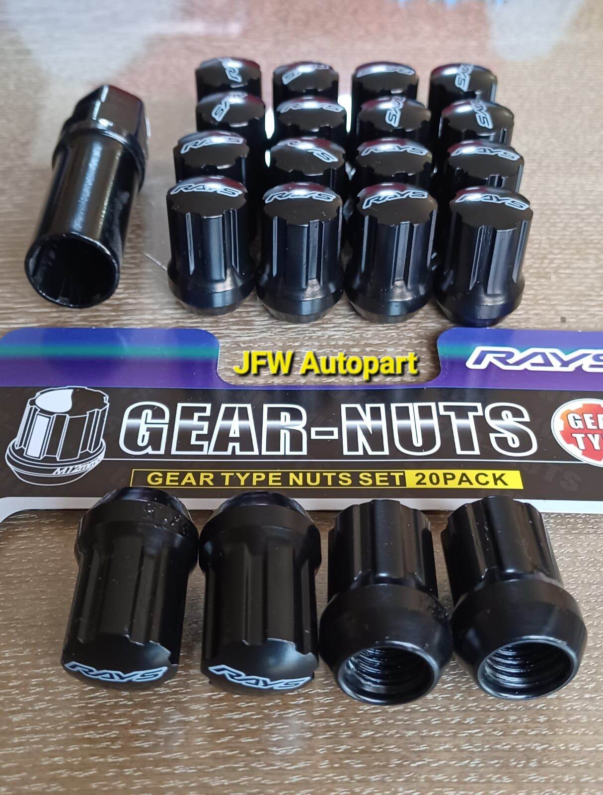 Mur roda Rays Gear mur racing untuk lubang mur velg yang kecil | Lazada ...