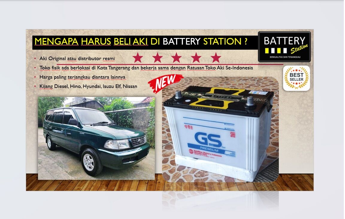 AKI Mobil ISUZU ELF Gold Star GS N70 65D31R Original Murah | Lazada ...