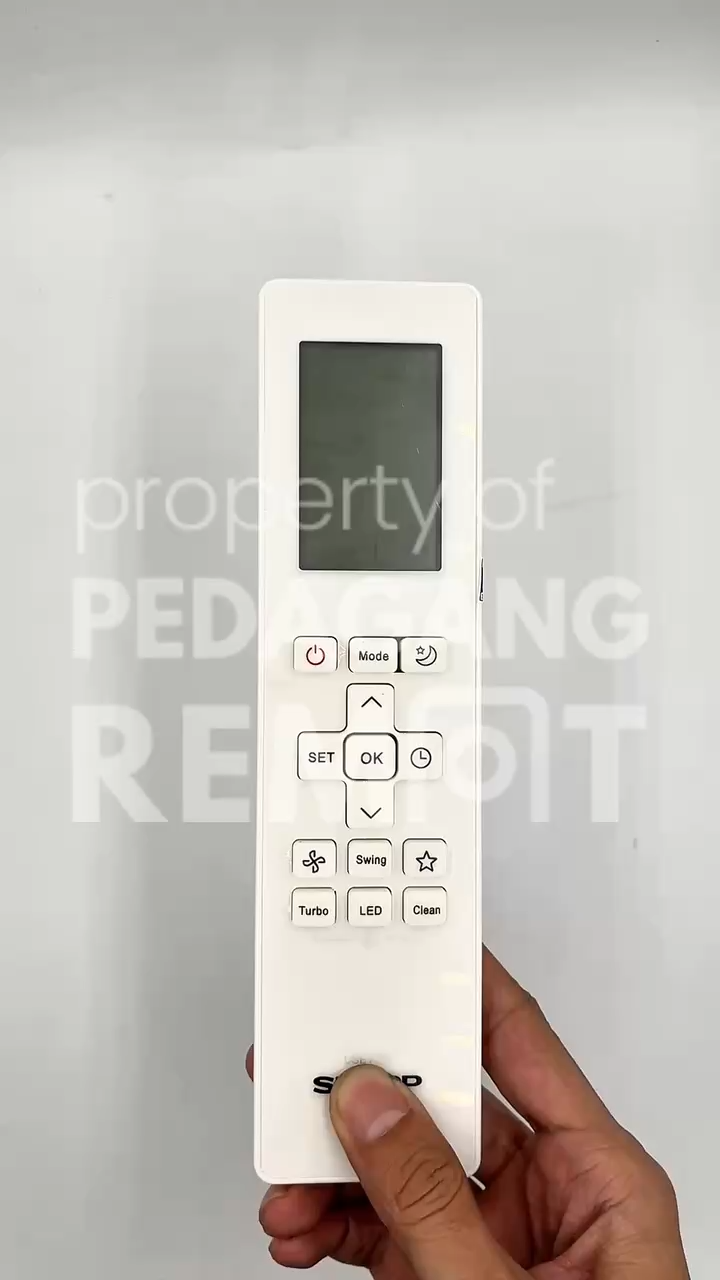 Remote AC Sharp RG10B(G)/BGEF / Remot AC Sharp Seri ZCY & ZCYN AH-A5ZCY ...