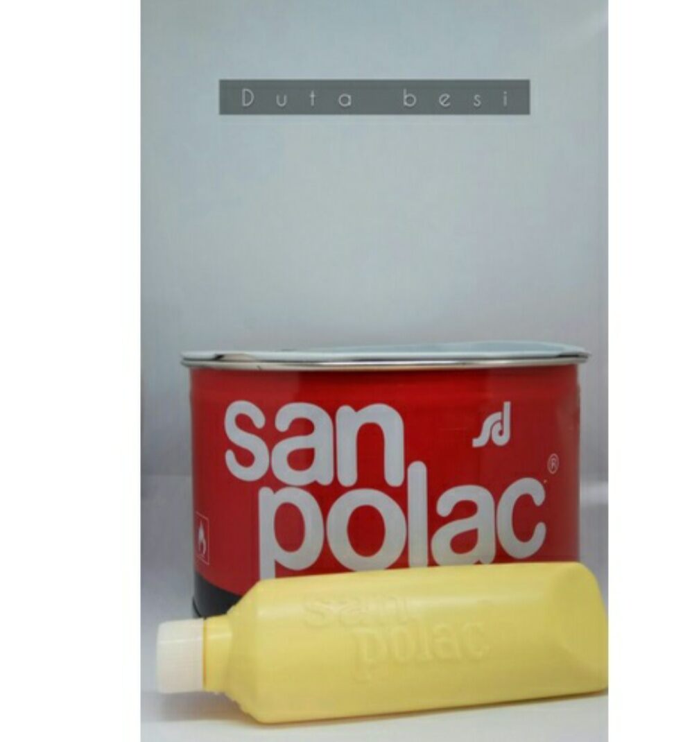 Dempul sanpolac 1kg. Dempul kayu, besi, plastik, fiber | Lazada Indonesia