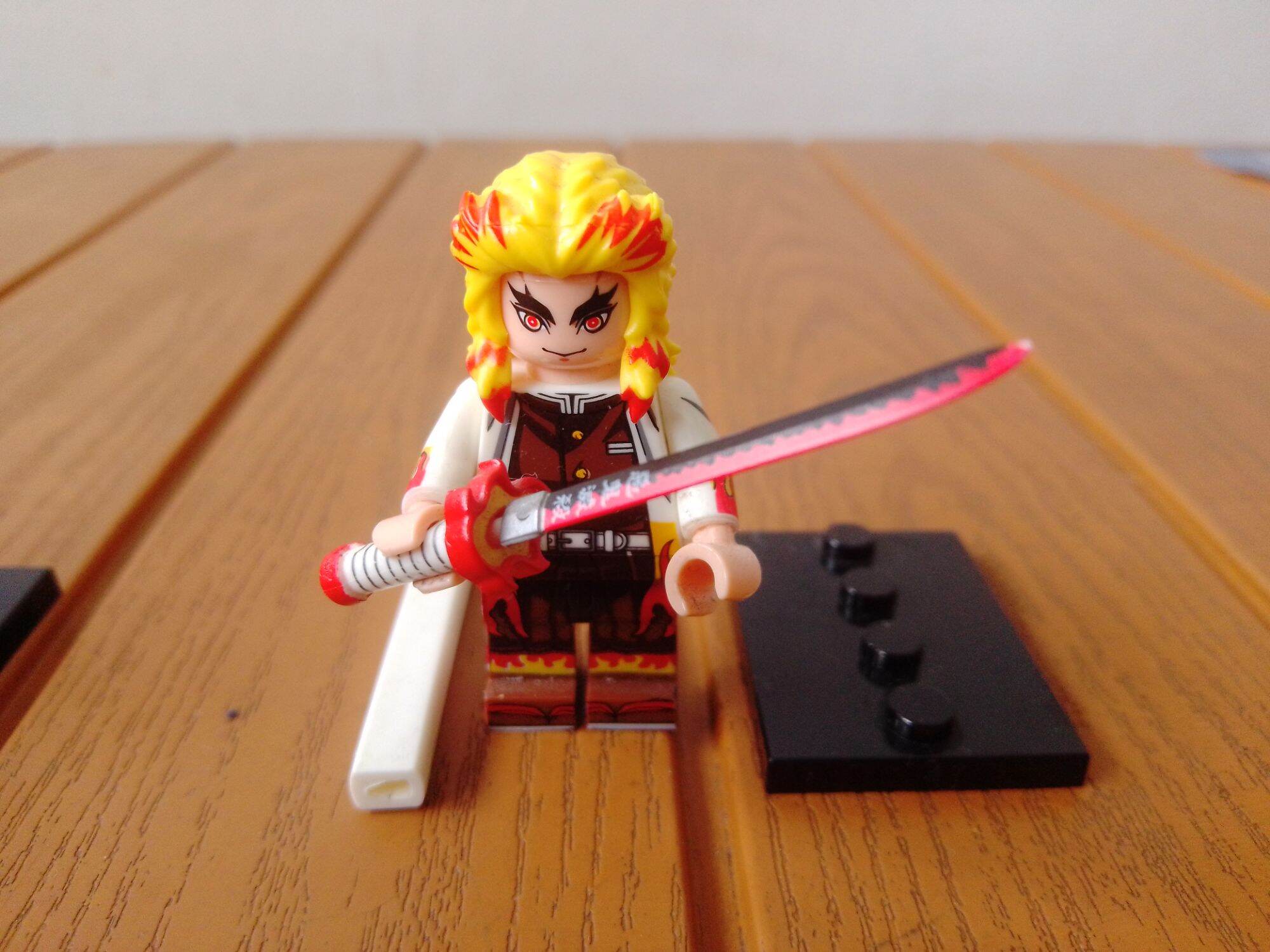 Minifigure Lego Kimetsu No Yaiba Tomioka Giyuu Kyojuro Rengoku Demon ...