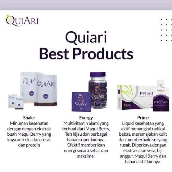 Quiari Prime Antioxidant Maqui Berry | Suplemen Alami Maquiberry Quiari ...