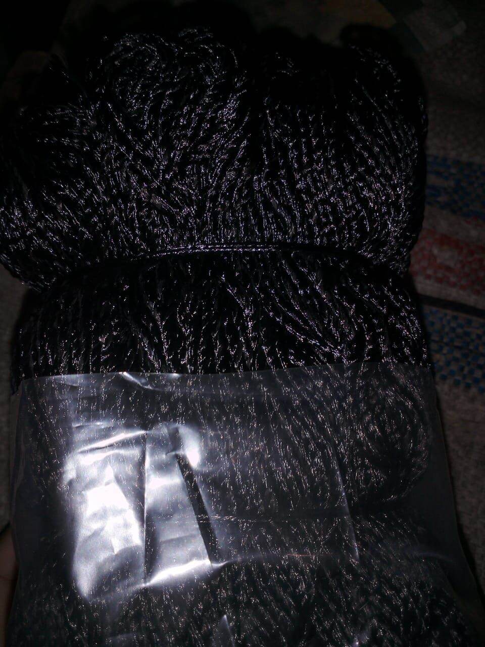 Benang nilon d45 hitam nylon kualitas terbaik isi 20 ikat | Lazada ...