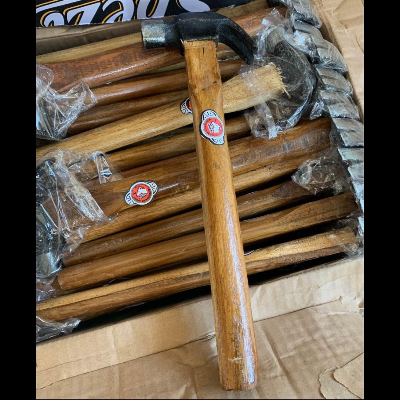Gergaji kayu Baja kuat super anti slip-Palu kambing gagang kayu-Paket ...