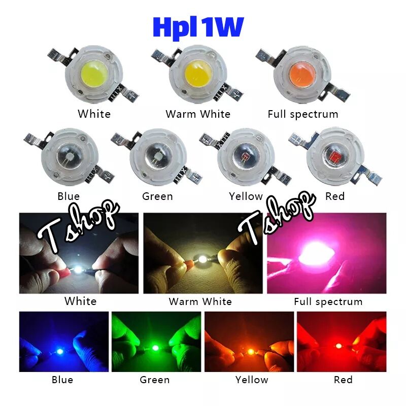 Mata Led Hpl 1W Varian Warna | Lazada Indonesia