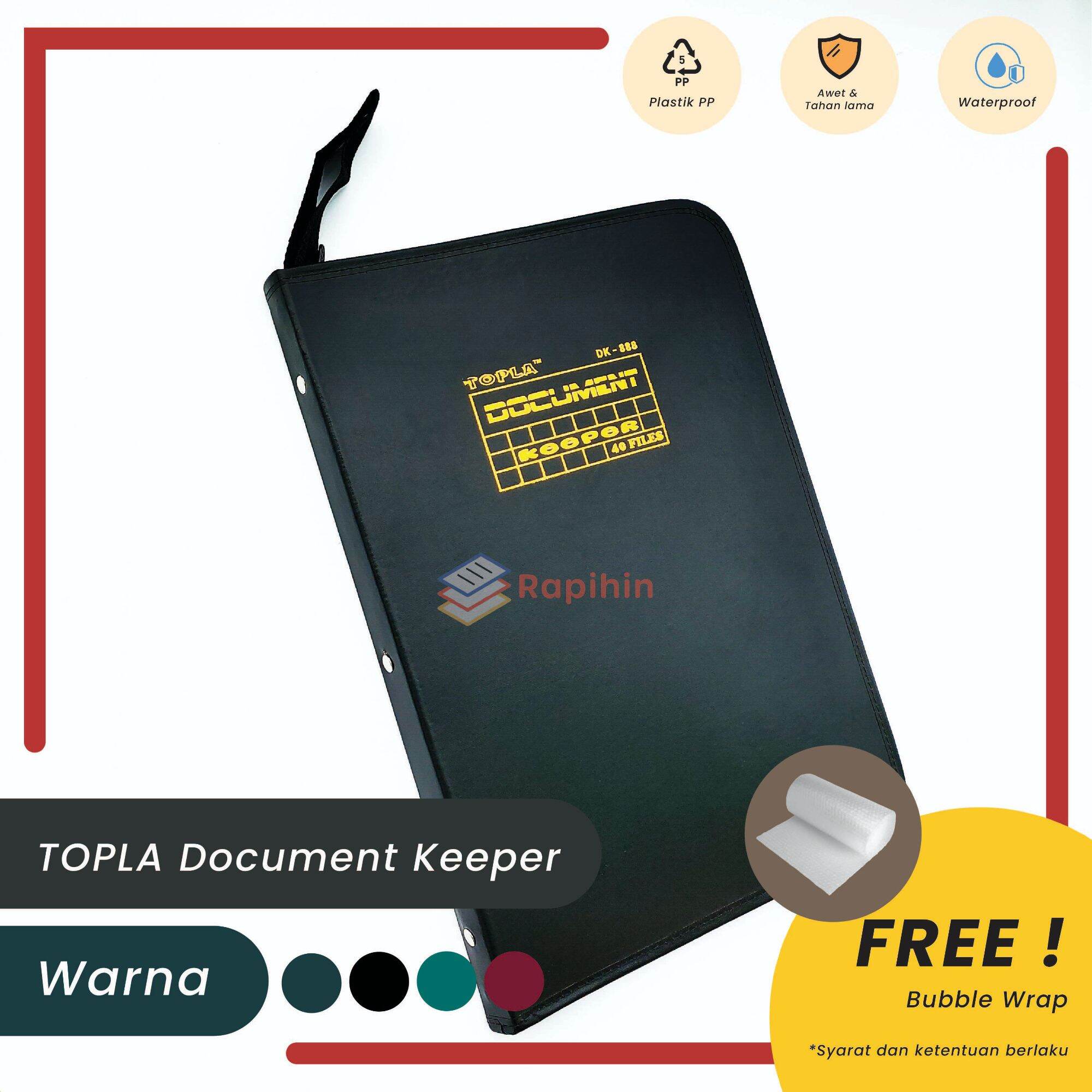 Document Keeper Map Resleting Map Anti Air Map Dokumen isi 60 Lembar ...