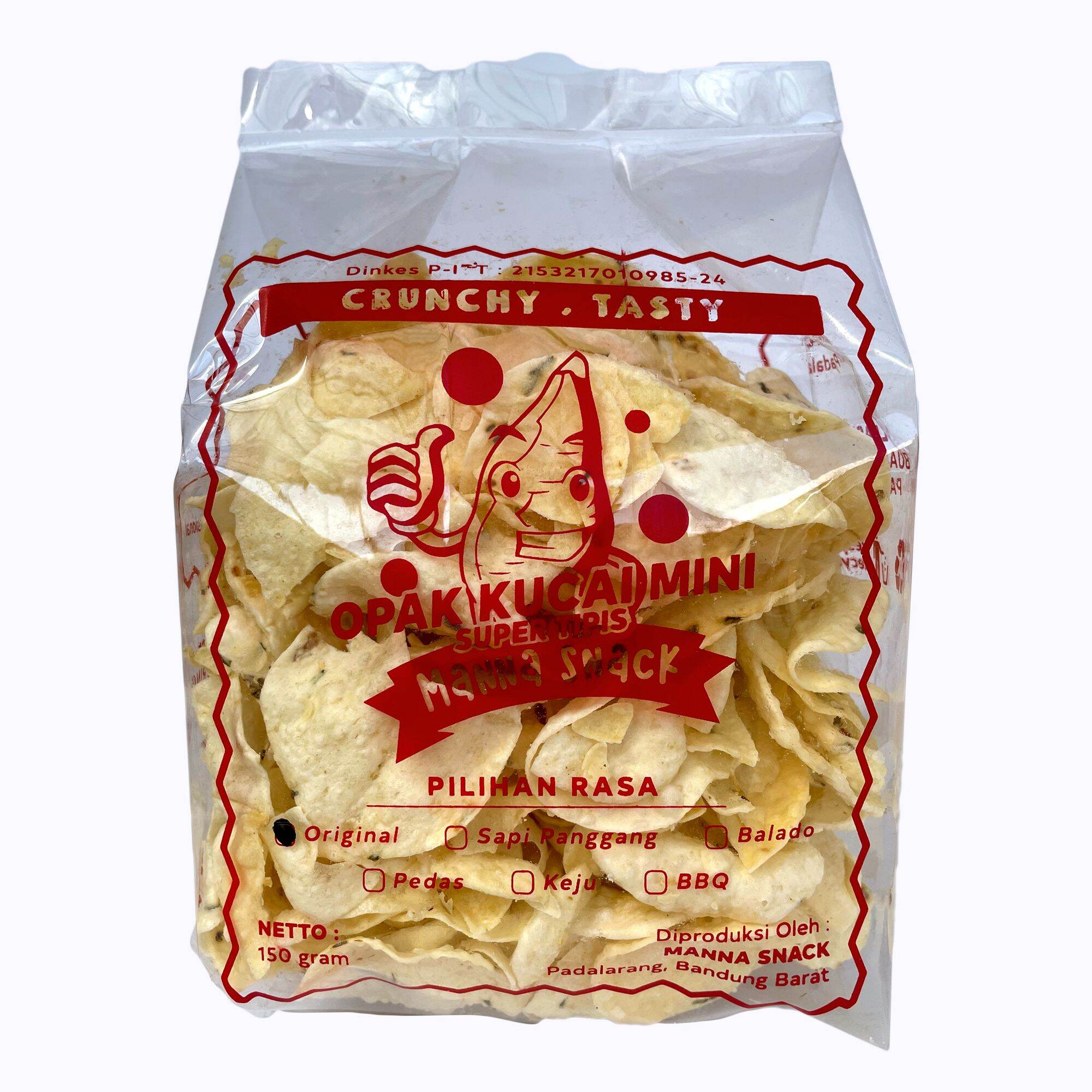 keripik opak singkong kucai mini renyah gurih pedas enak | Lazada Indonesia