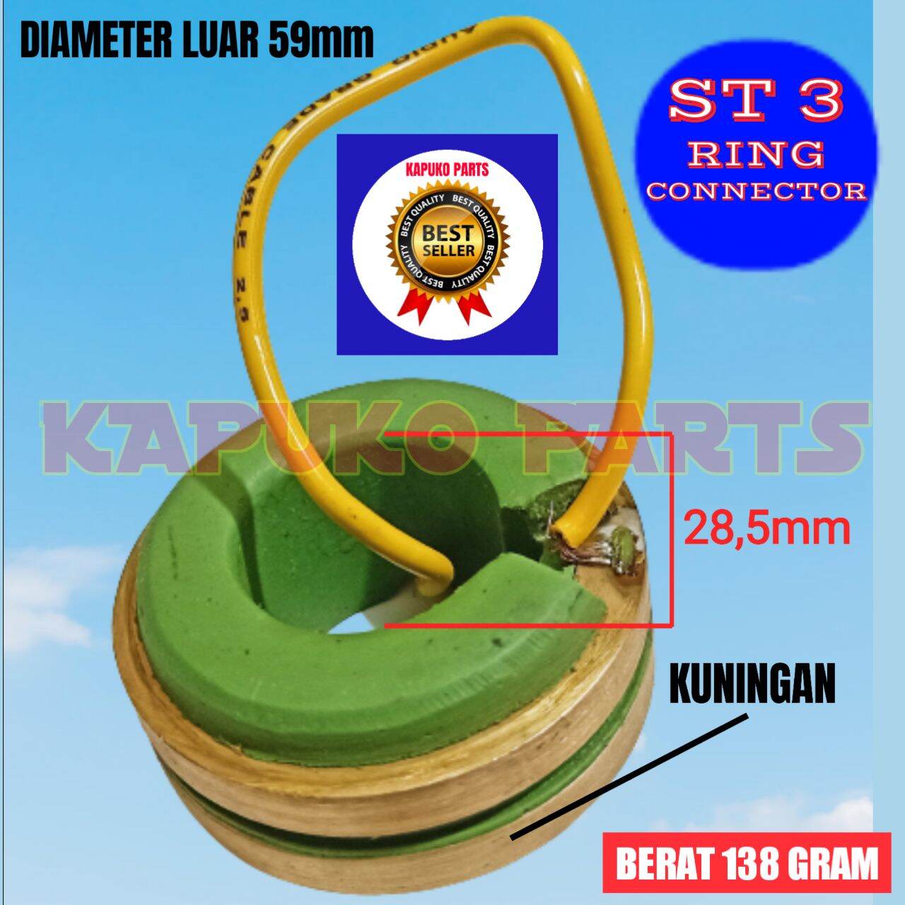 ST 3 RING CONNECTOR DINAMO | Lazada Indonesia