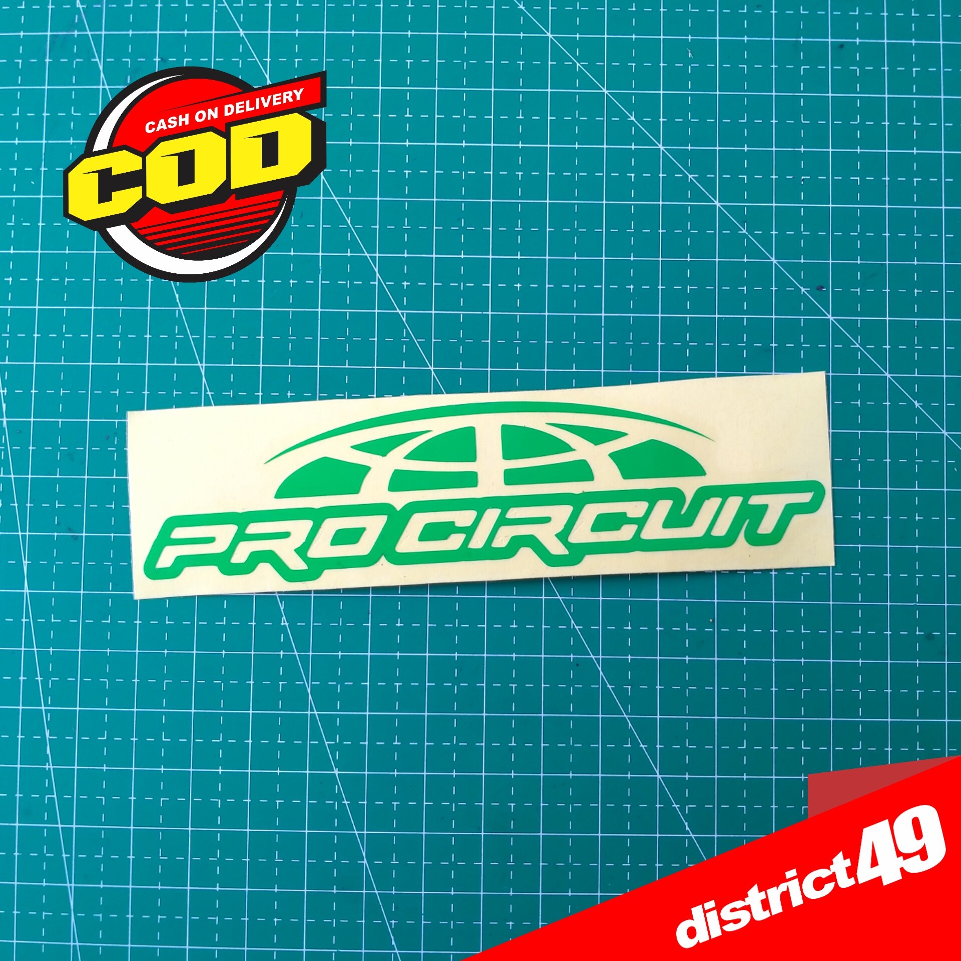 Cutting sticker - Stiker cutting PRO CIRCUIT 03 - Stiker Racing ...