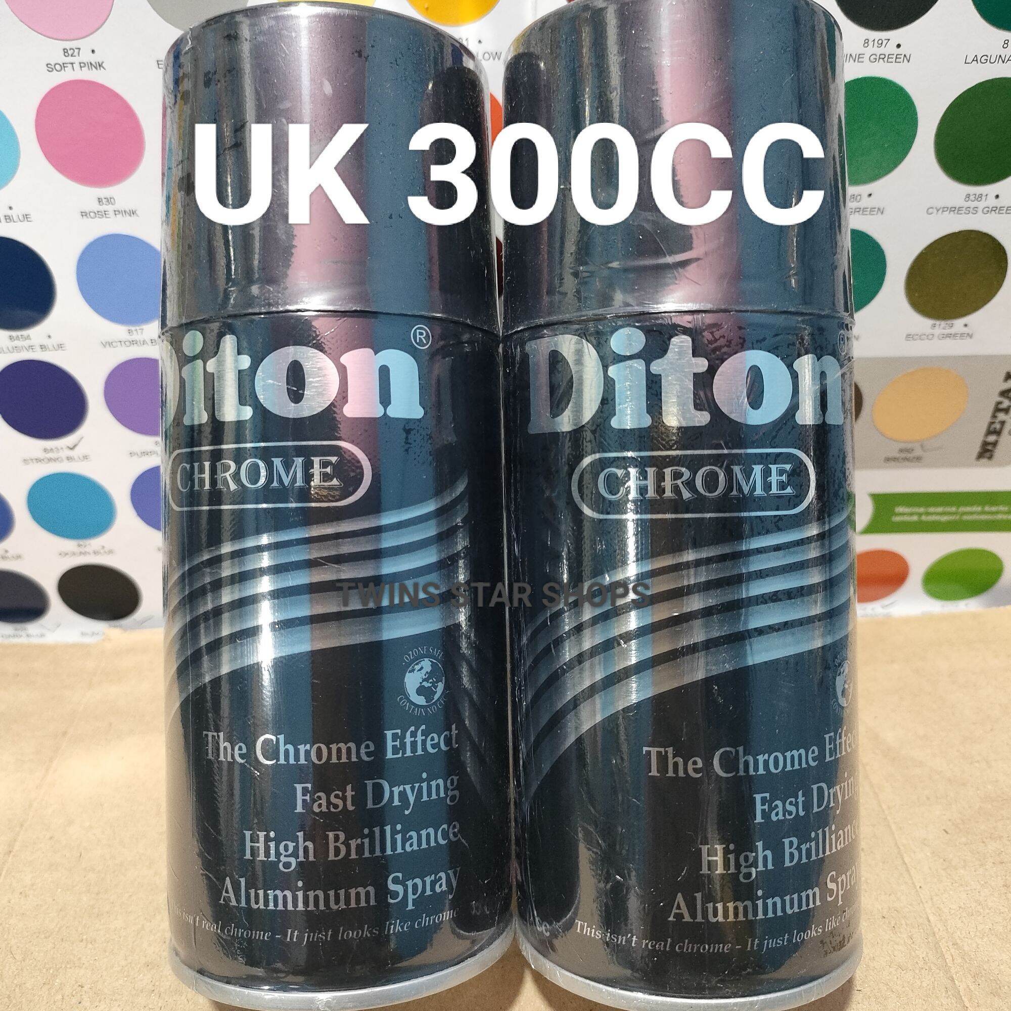 Pilox Pilok Diton Chrome Crum Krom 300 cc Cat Semprot Diton 300cc Spray ...