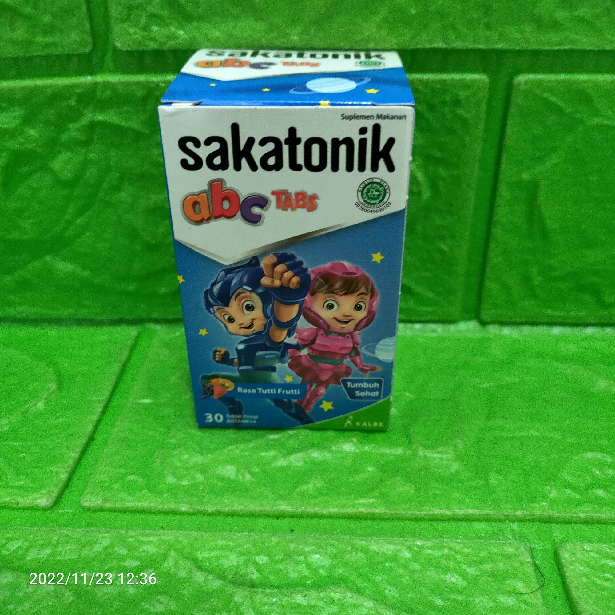 Sakatonik ABC botol 30tab multivitamin anak | Lazada Indonesia