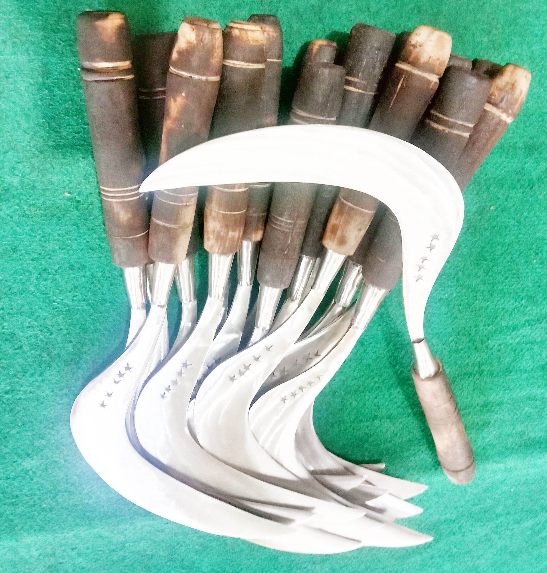 alat tani / perkakas / arit bahan baja murni asli madura + arit rumput ...