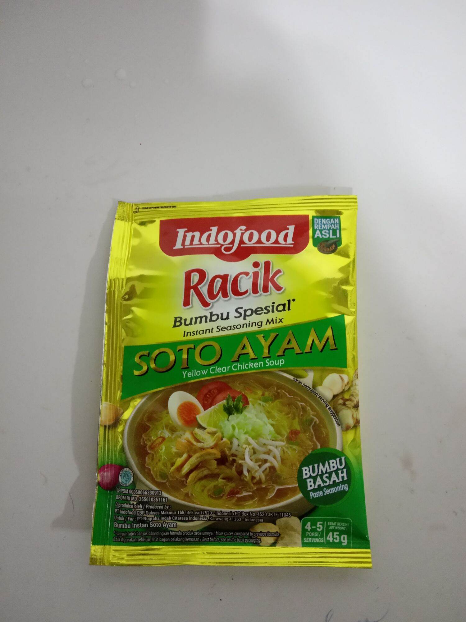 bumbu racik soto ayam indofood 50 gr | Lazada Indonesia