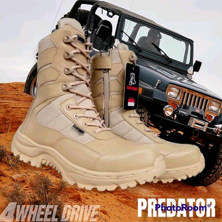 Sepatu Tactical boots pdl pria wanita pdl pol pp pdl asn kemhan semi ...