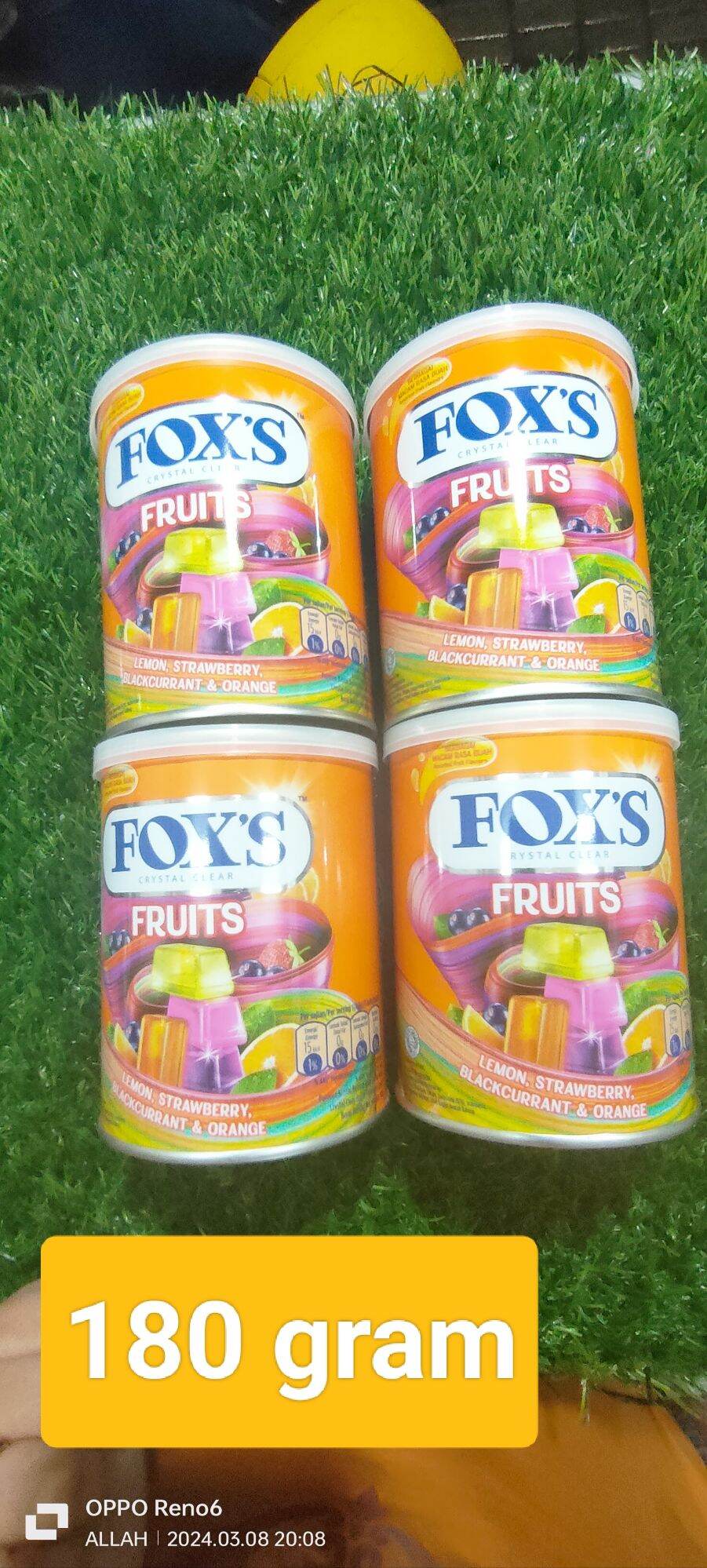 permen fox kaleng | Lazada Indonesia