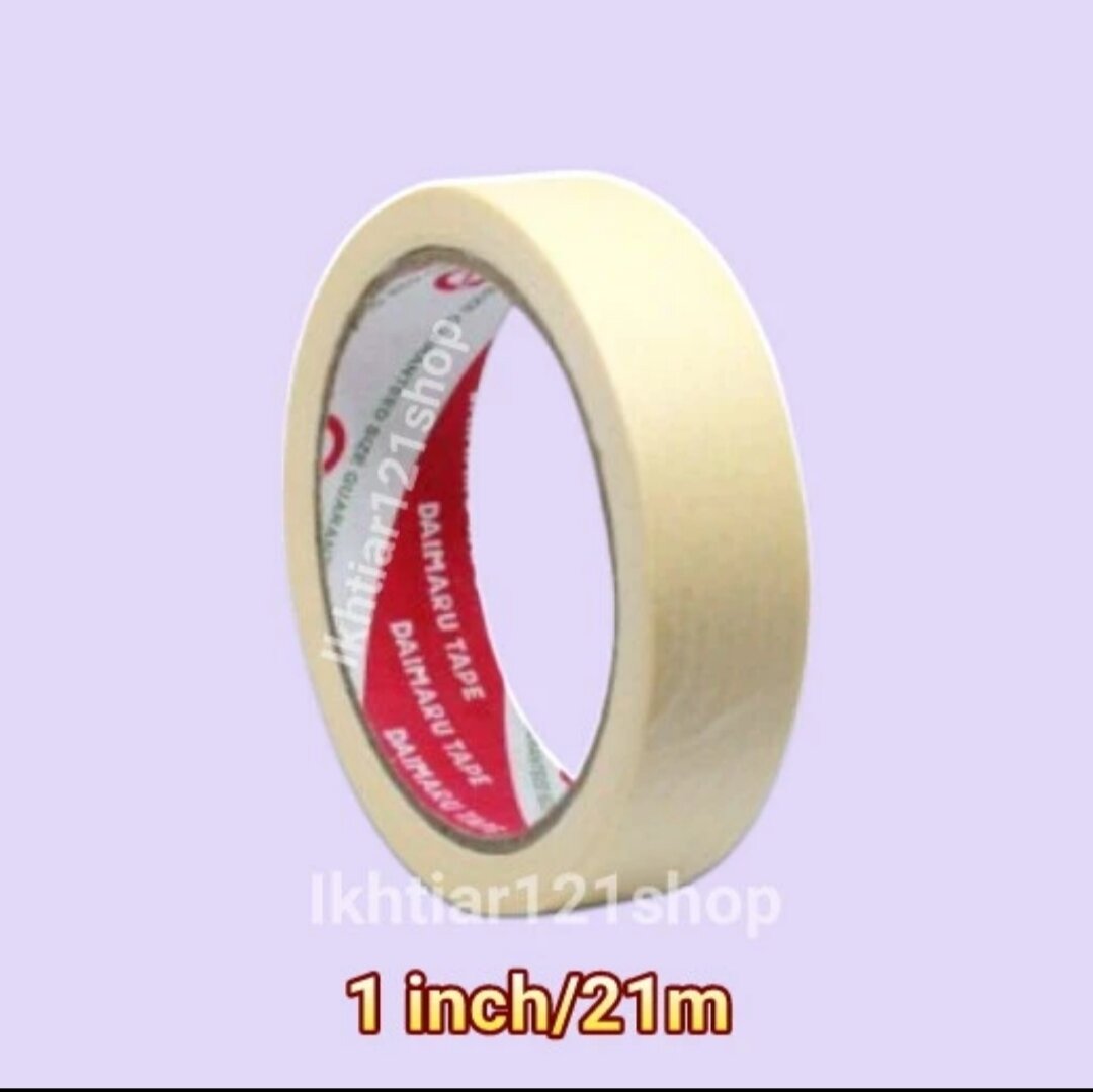 Daimaru Masking Tape 1 inch(24MM)/Lakban solasiban kertas | Lazada ...