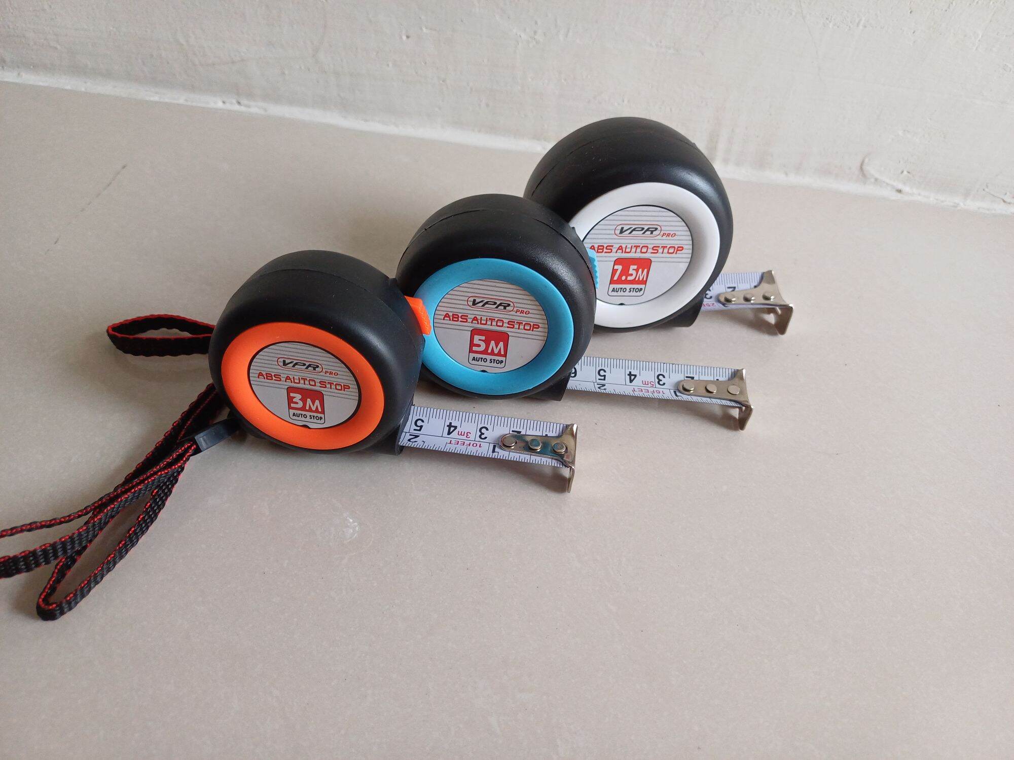 Meteran auto lock krek 3m 5m 7,5m meteran bagus vpr | Lazada Indonesia