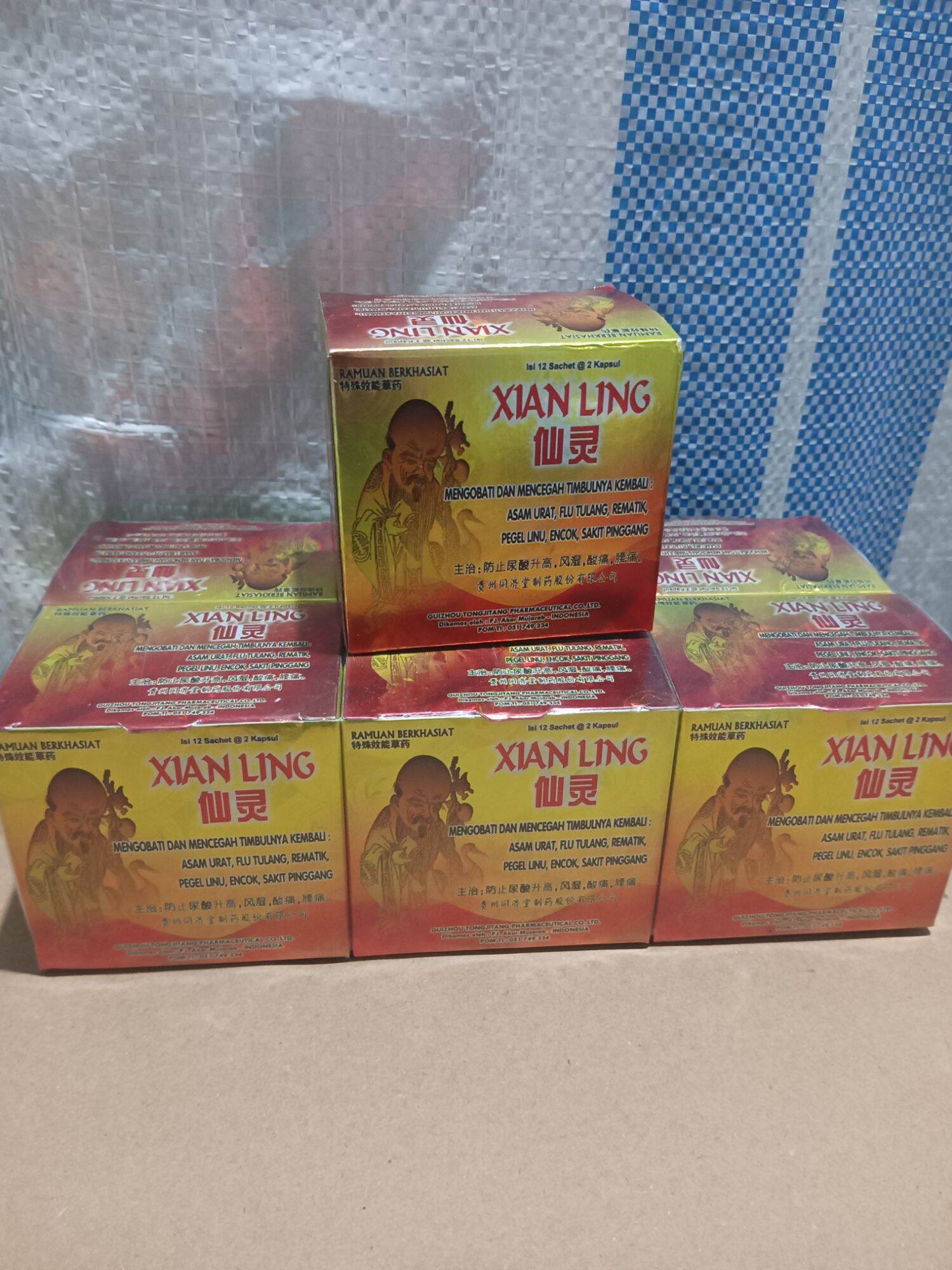 Xian Ling kapsul original isi 10sacher 20kapsul | Lazada Indonesia