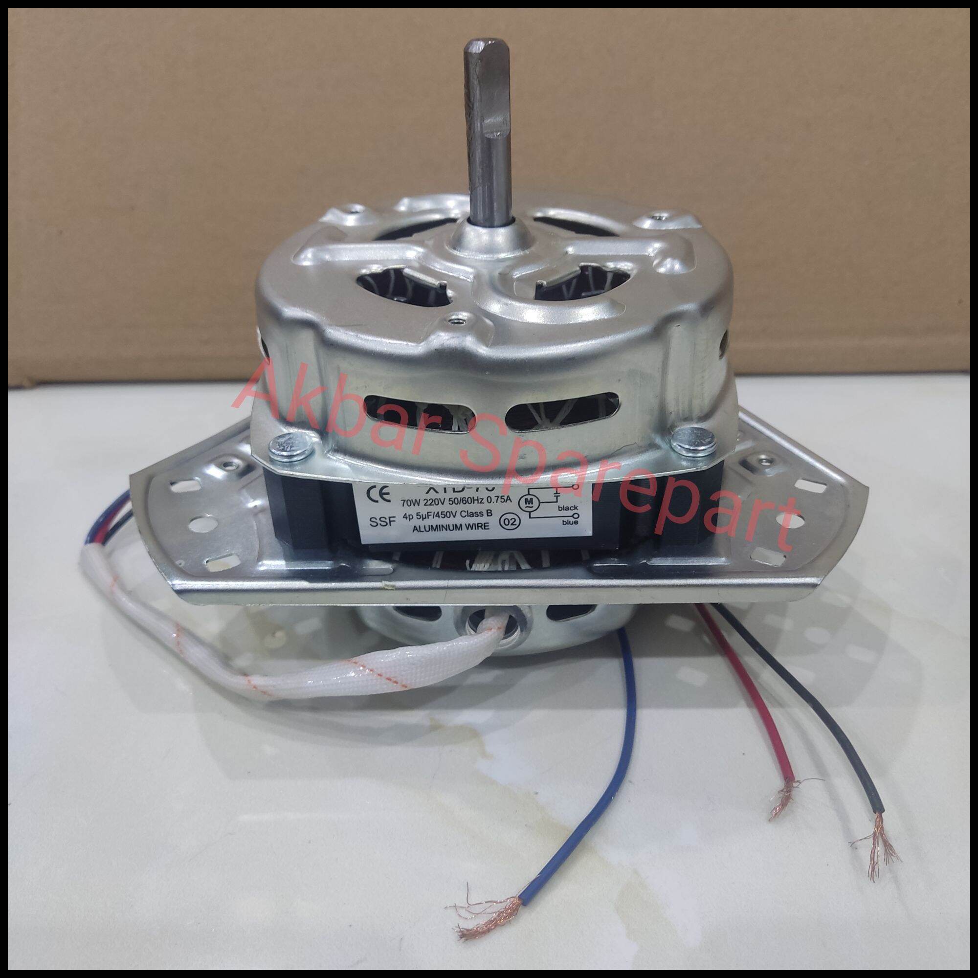 Dinamo Pengering Mesin Cuci Umum As 10mm Coak Spin Motor XTD-70 SSF ...