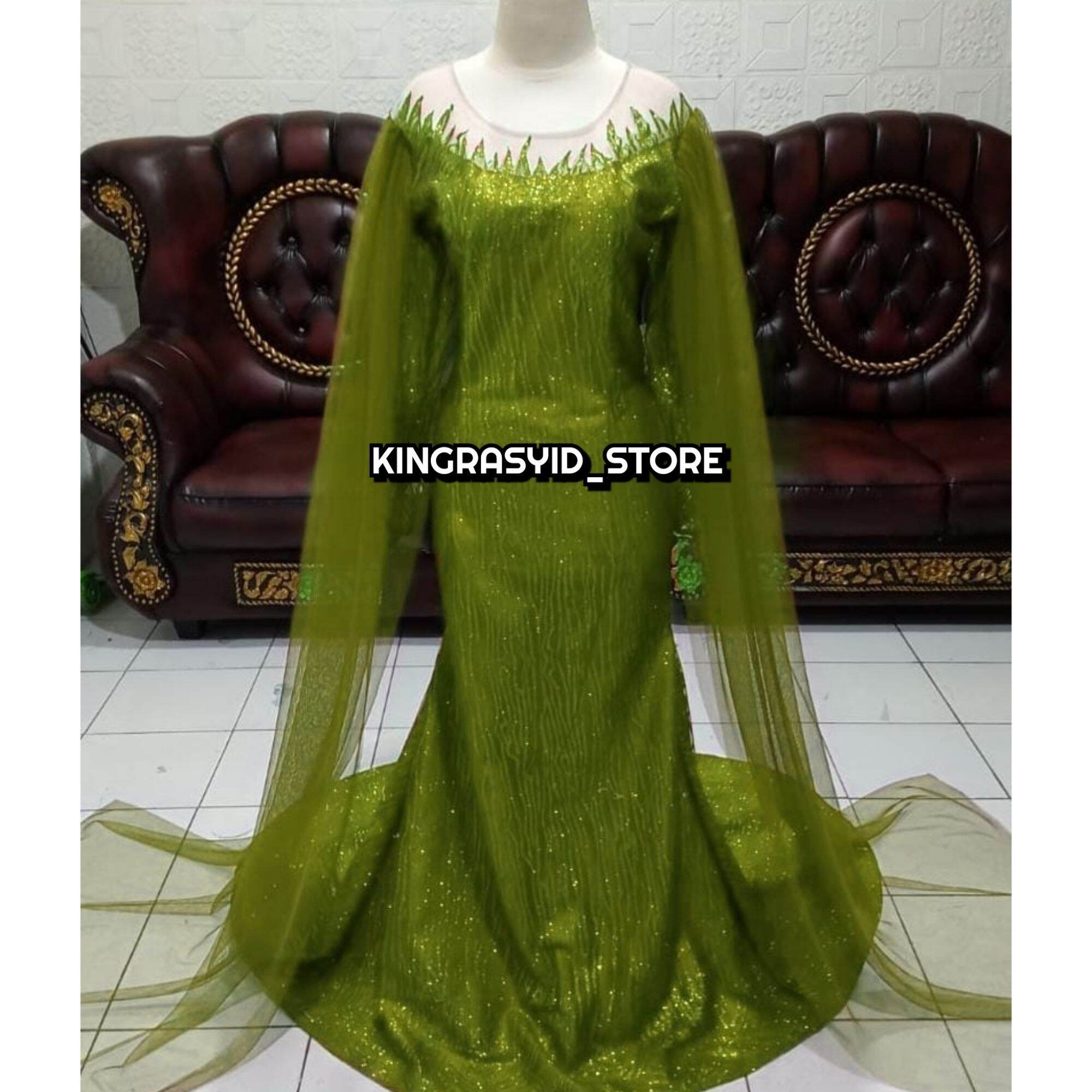 Gaun Pengantin Candy Mermaid + Sayap | Lazada Indonesia