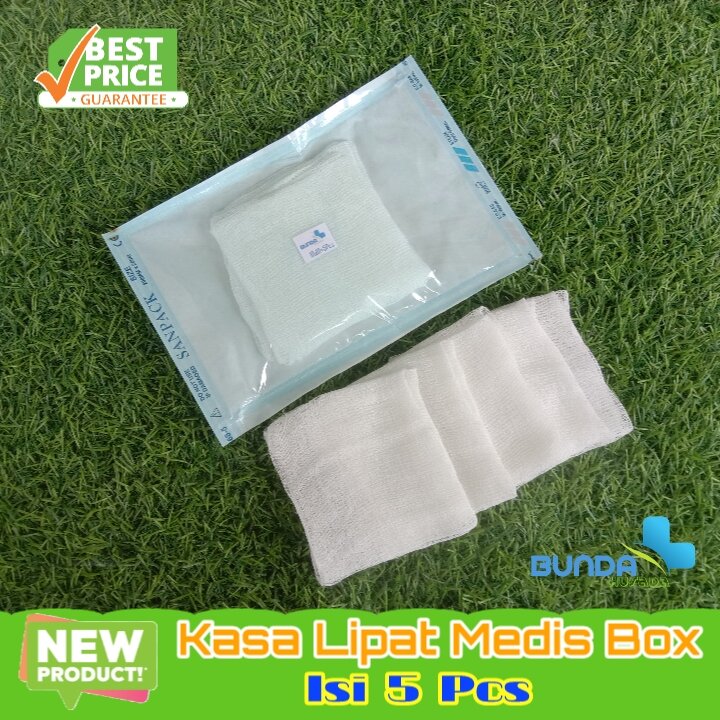 Kasa Lipat Kain Perban Luka Besar 10Cm x 10cm Isi 5 Pcs | Lazada Indonesia