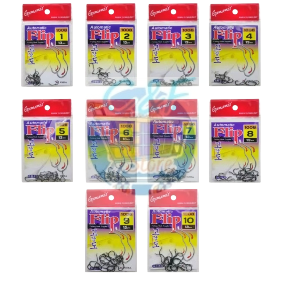 kail pancing otomatis flip isi 13 anti mocel | Lazada Indonesia