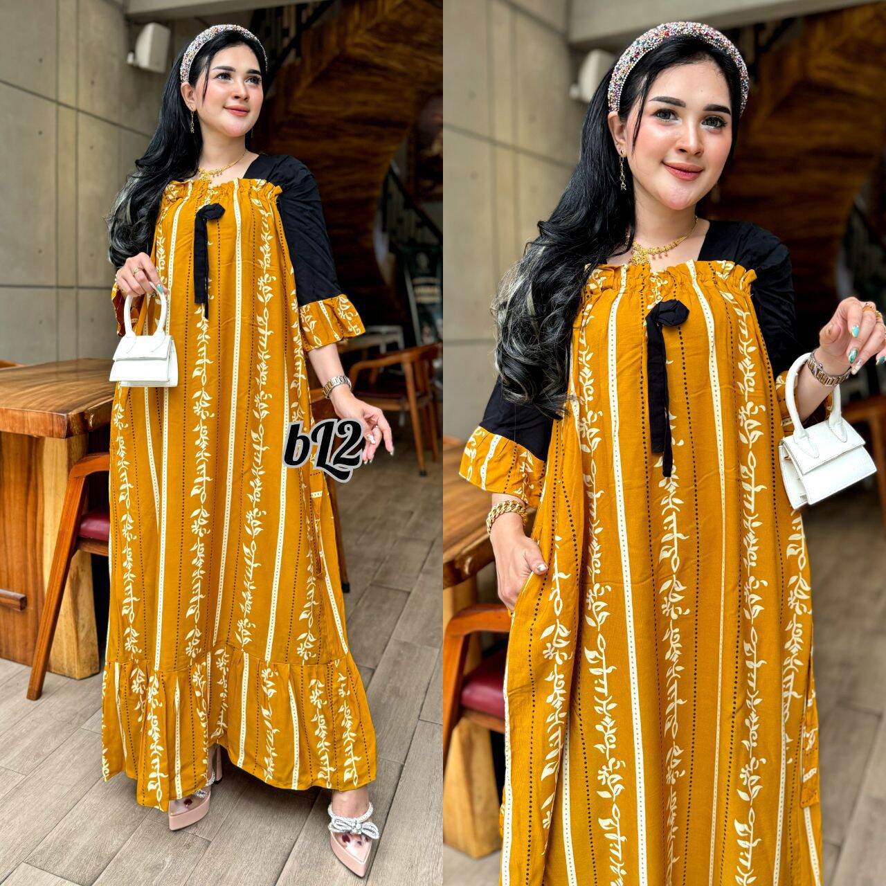 Dress natasya serut dada viral kekinian - dress fuji motif cantik bahan ... Dress natasya serut dada viral kekinian - dress fuji motif cantik bahan ...
