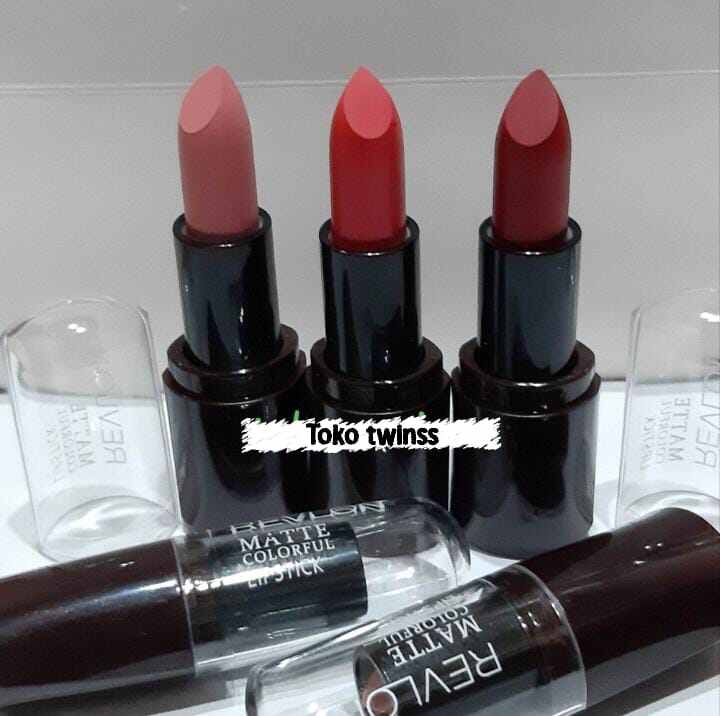 (PROMO ISI 3) paket lipstik MATTE \ PADAT REVLON (ISI 3 PCS) | Lazada ...