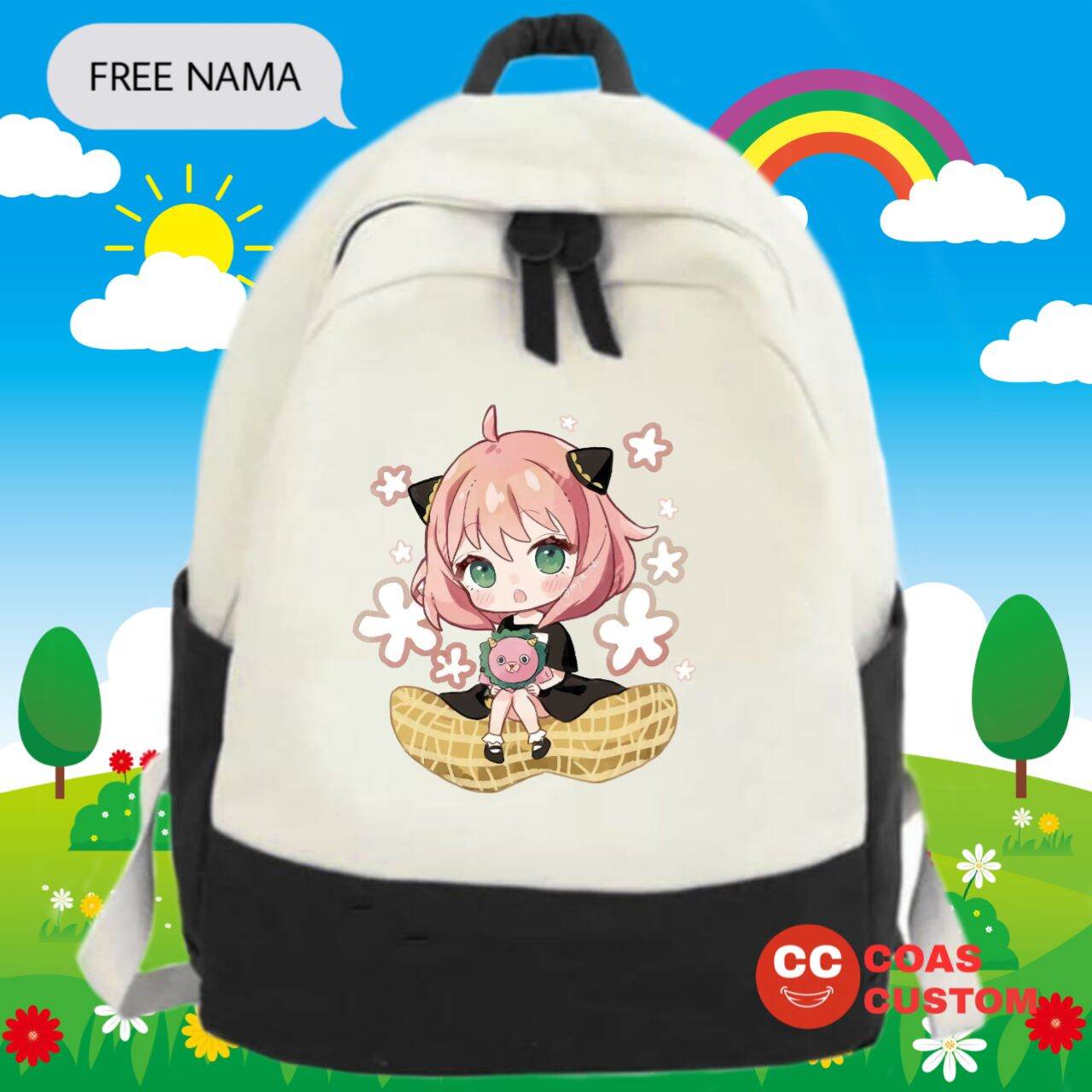 TAS ANYA FORGER SPY X FAMILY TAS ANAK SEKOLAH | Lazada Indonesia