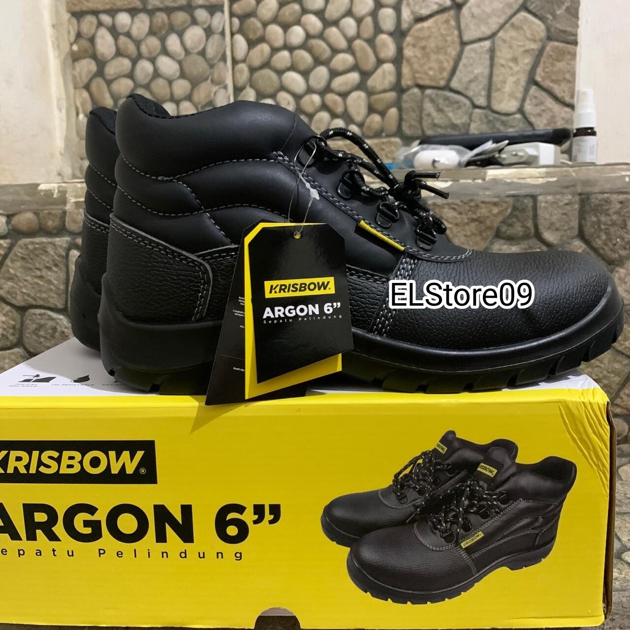 Sepatu Safety Krisbow ARGON 6 - Safety Shoes Krisbow ARGON 6 Original ...