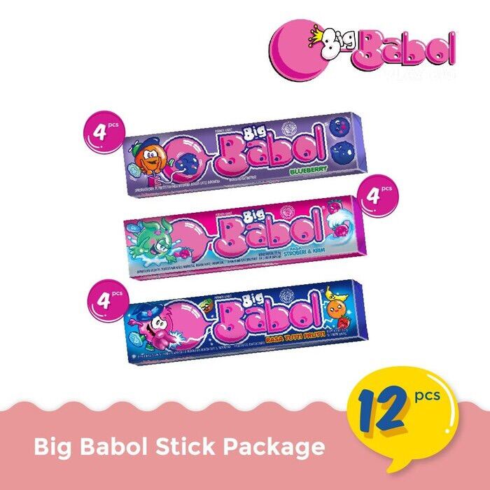 Big Babol Stick ( 12 x 22,5g ) | Lazada Indonesia