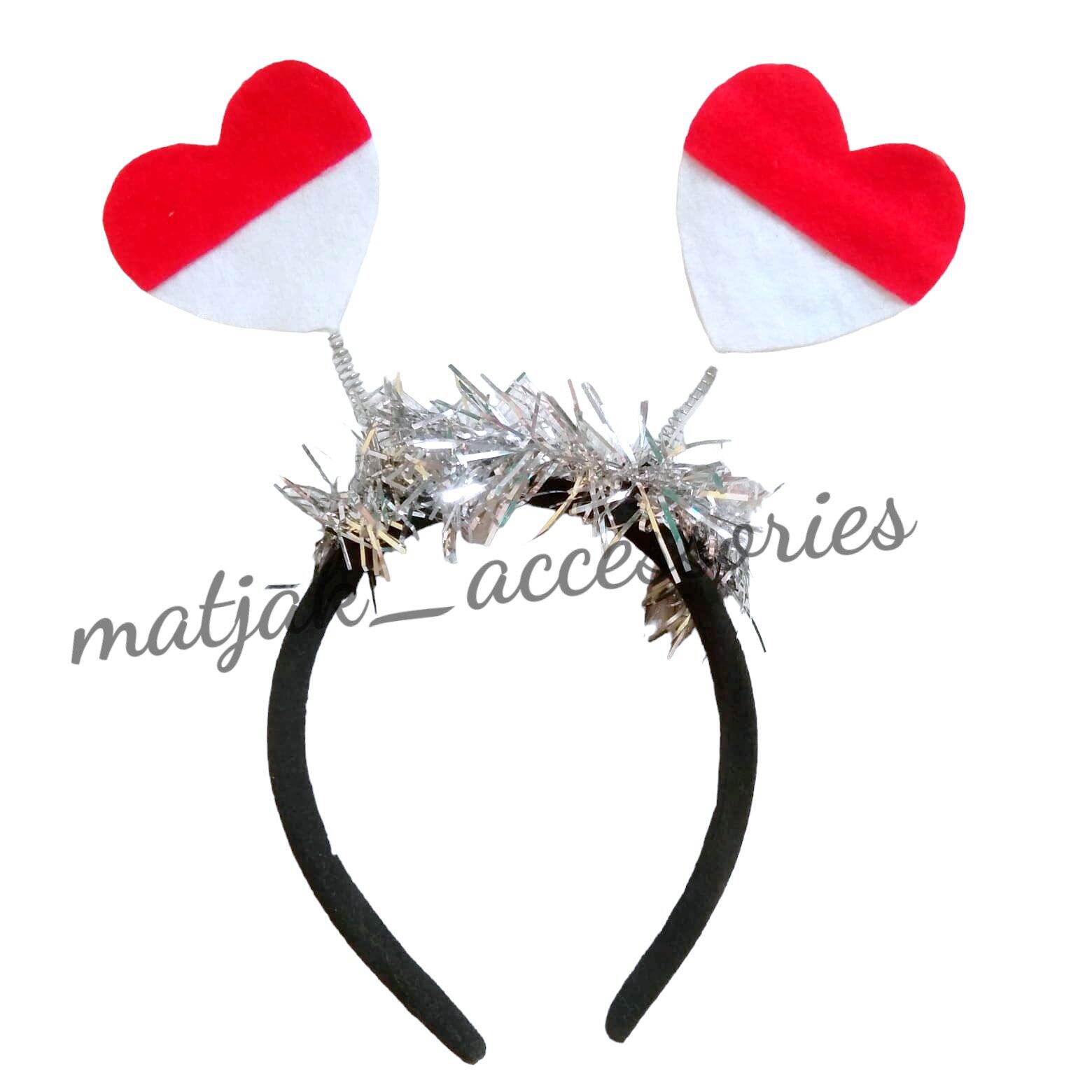 Bando Merah Putih Indonesia Bando Tuing Tuing Per Love Bintang Hati ...