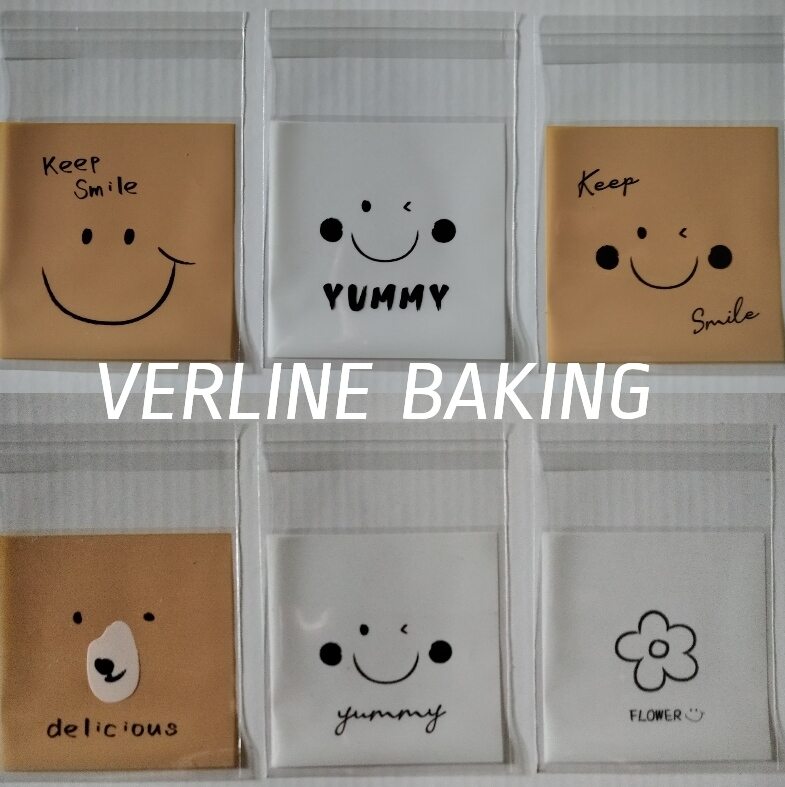 100 PCS PLASTIK KEMASAN KUE PLASTIK PIE PLASTIK PIE SUSU PLASTIK ...