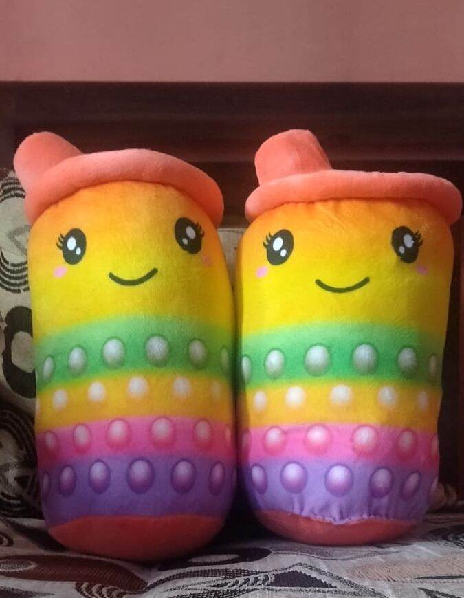 BONEKA BOBA PRINT POP IT, BOBA POP IT LED, BOBA POP IT GENTONG, MURAH ...