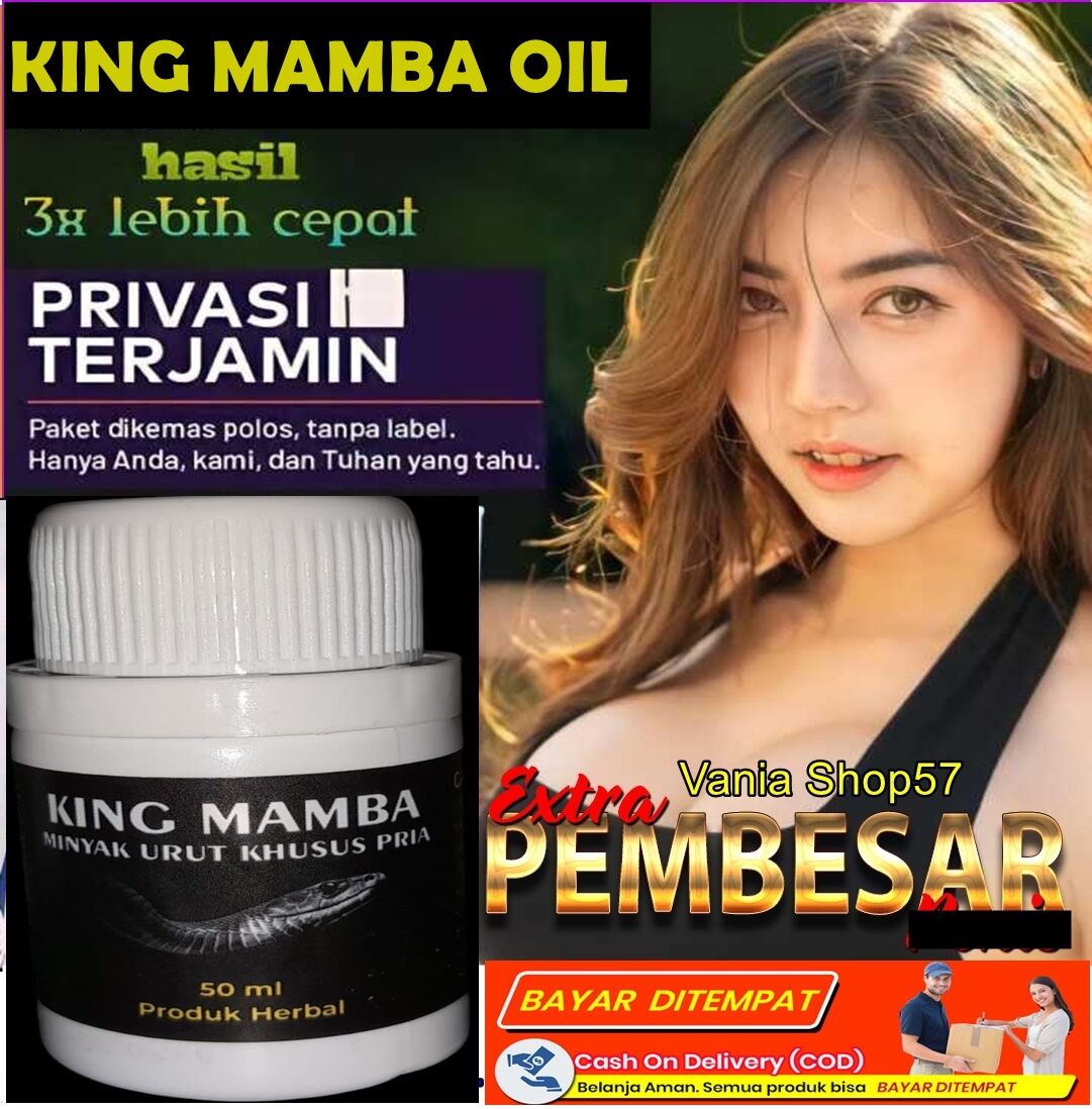 KING MAMBA OIL Obat Kuat STAMINA Pria Paling Ampuh Original | Lazada ...