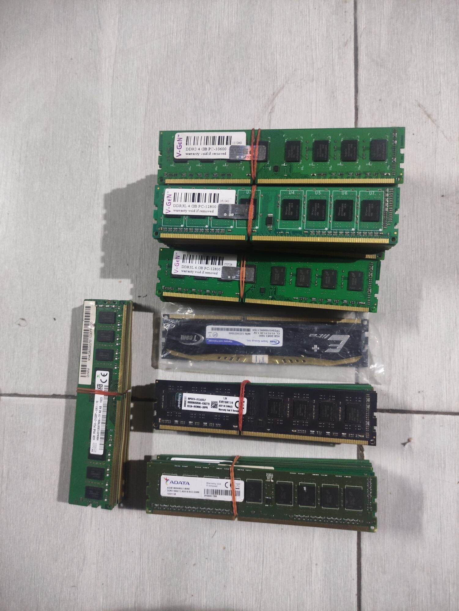 Ram PC 4gb ddr3, 8gb ddr3, dan 4gb ddr4 second murah original | Lazada ...