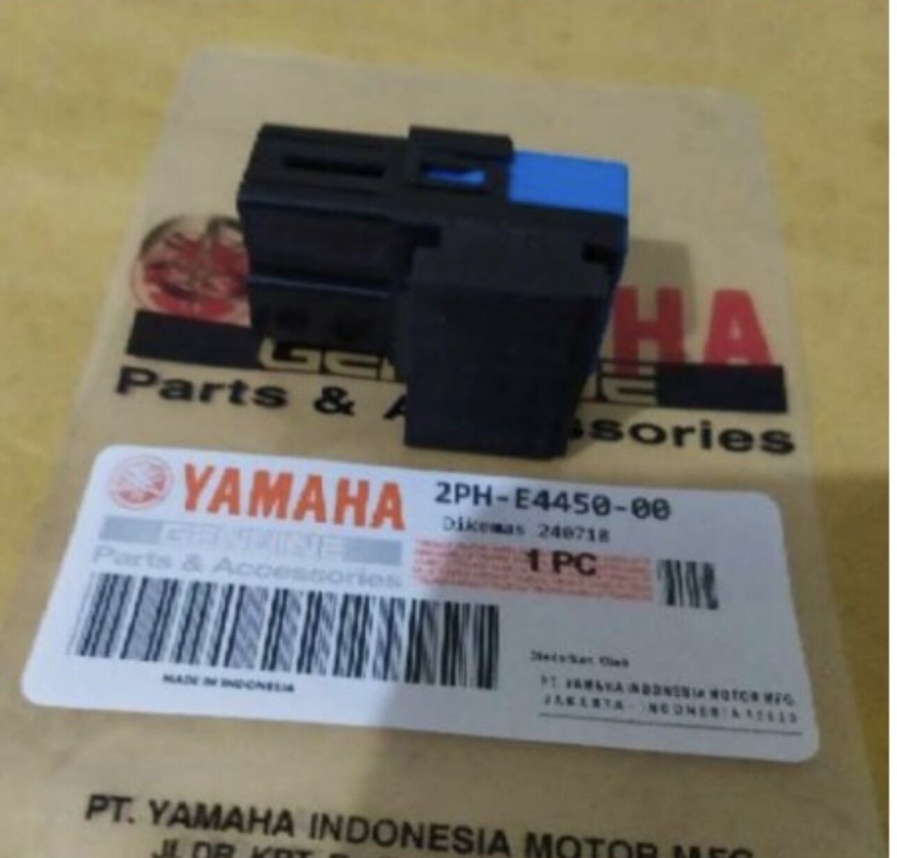 Bendik Stater Switch Relay Yamaha Mio M3 Soul GT 125 Mio Fino 2PH ...