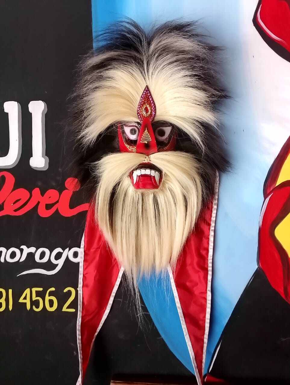topeng bujang ganong shp | Lazada Indonesia