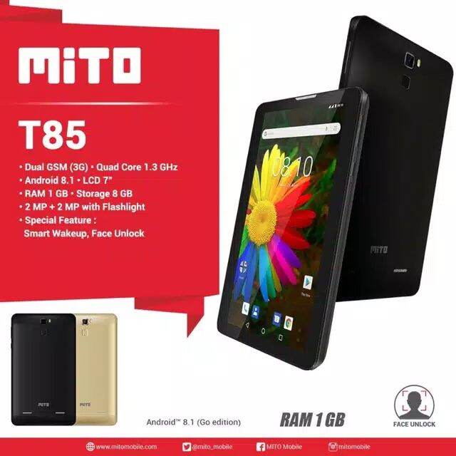 Tablet mito T85 murah jaringan 3G/wifi ram 1gb | Lazada Indonesia