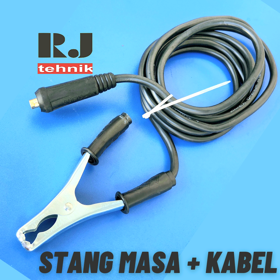 Stang Masa Las Set + Kabel Tang Masa Las Kabel Set Mesin Las | Lazada ...