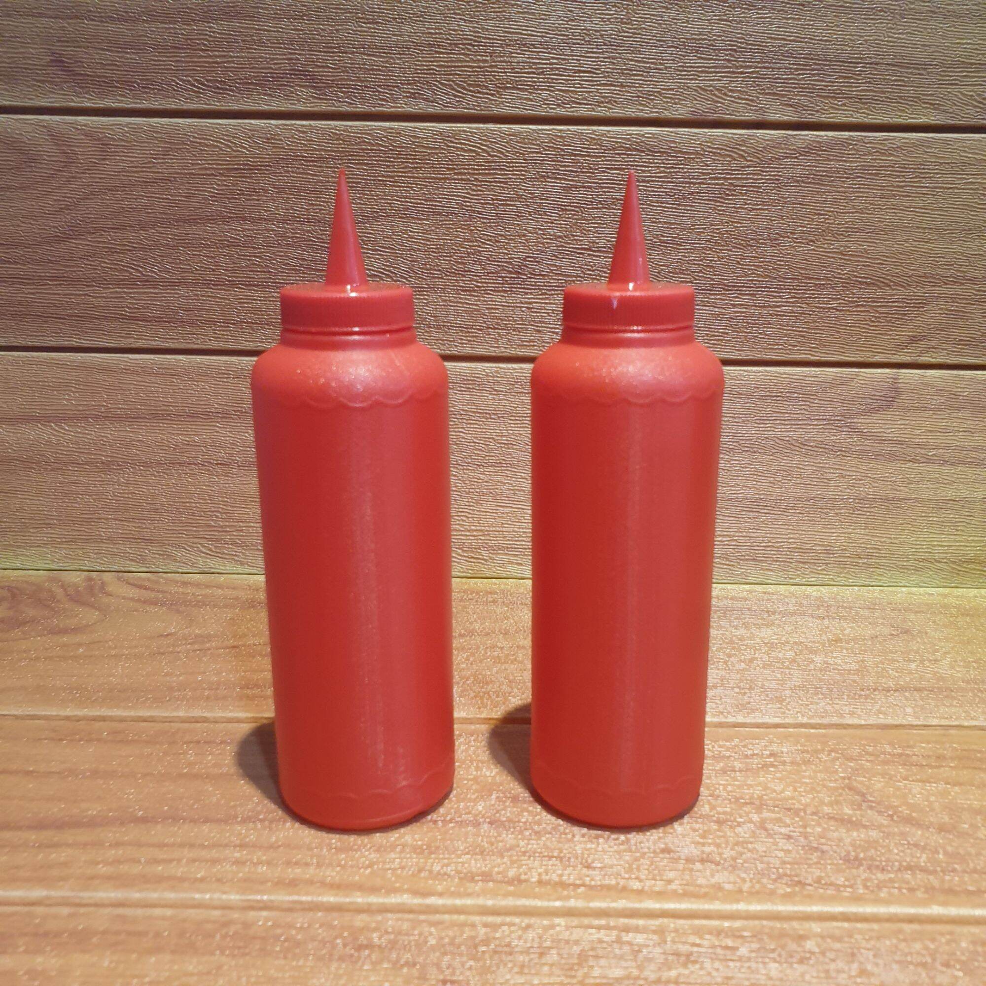 Botol Saos Kuning Merah 500ml / Botol Kecap Warna / Botol Plastik Murah ...