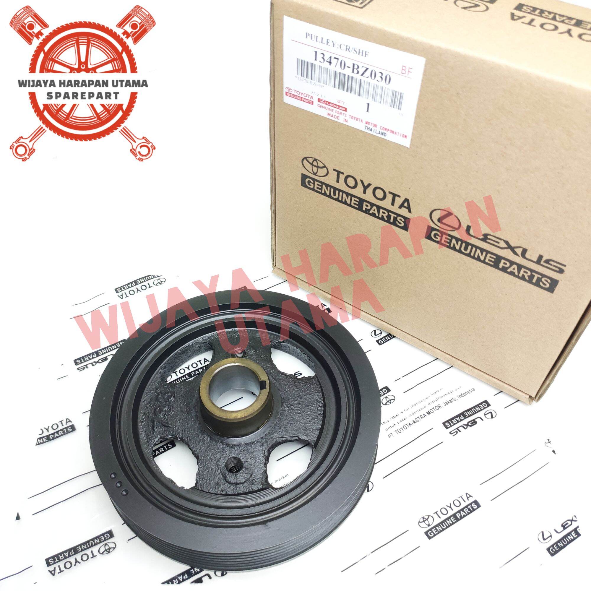 Pulley Crankshaft Ker As Puli Kruk As Avanza Xenia 1.5cc Veloz 1500cc ...